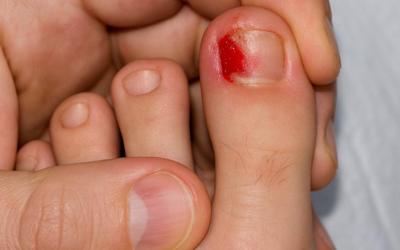 Douleur au coin de l’ongle : ongle incarné ou autre cause